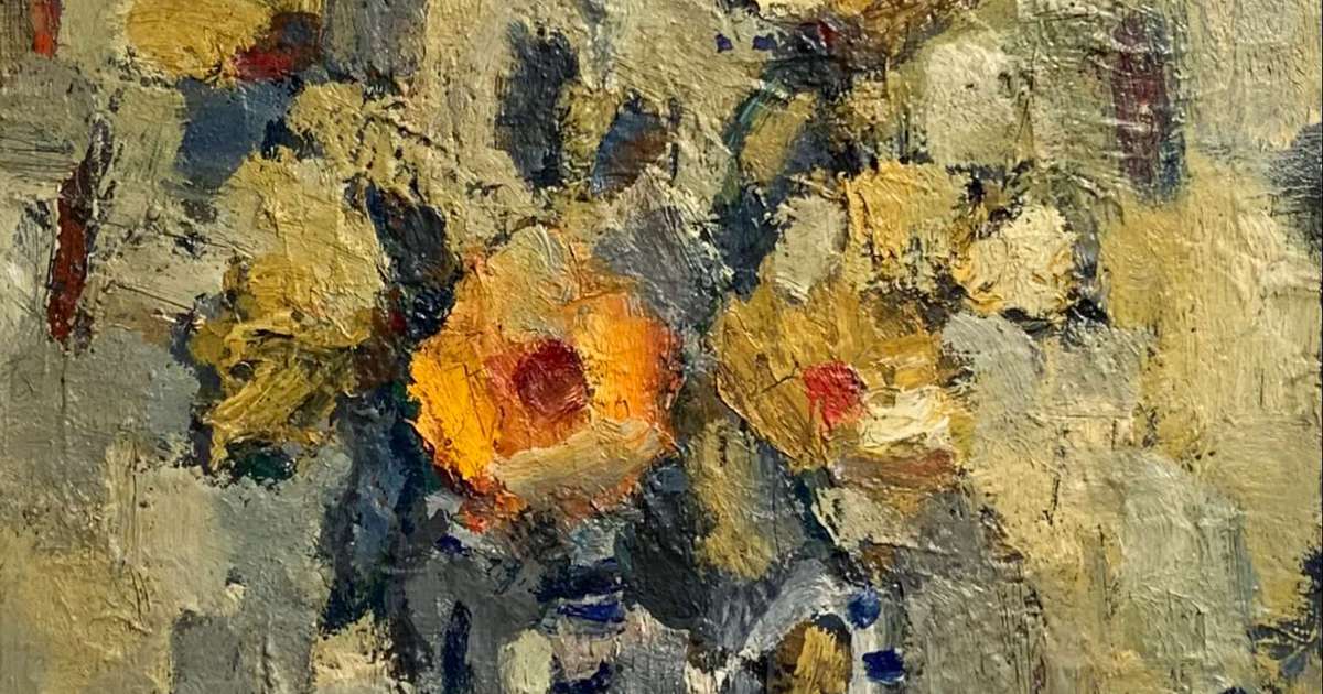 André Raffin | Les dahlias | Wimbledon Fine Art