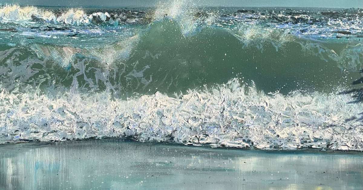 Ken Zier | Green Surf | Wimbledon Fine Art