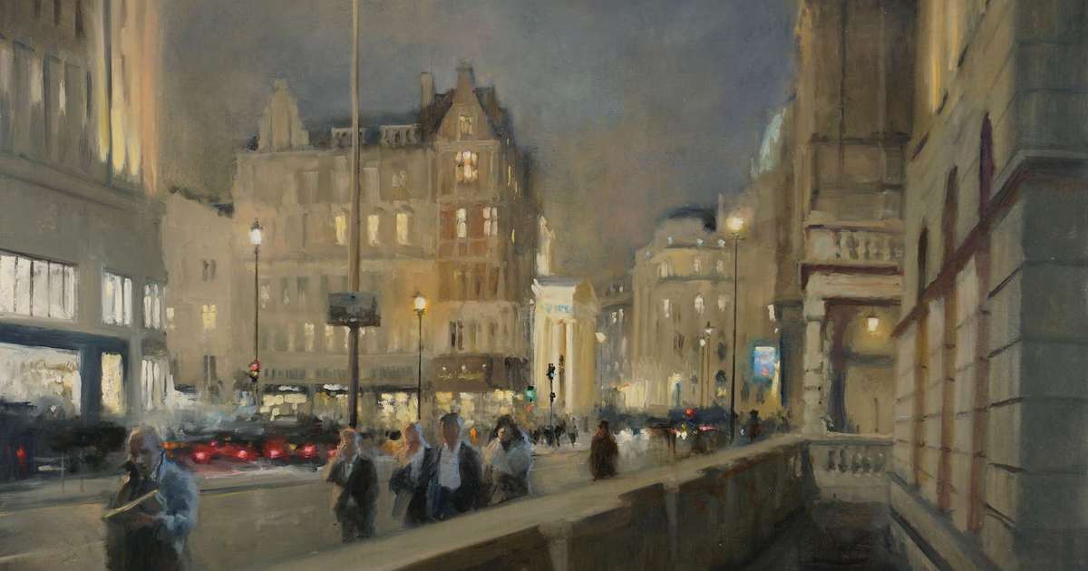 Michael Alford | Waterloo Bridge Somerset House | Wimbledon Fine Art