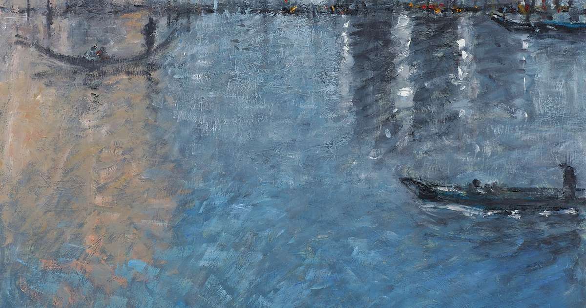 Michel Maly | Sur le Grand Canal | Wimbledon Fine Art
